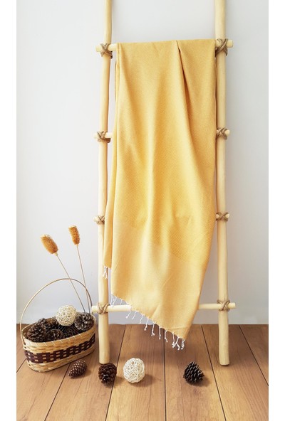 Wellstil Tan Peştamal Sarı 100 x 180 cm Wellstil Tan Peştamal Sarı 100 x 180 cm