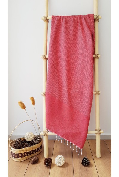 Wellstil Tan Peştamal Kırmızı 100 x 180 cm