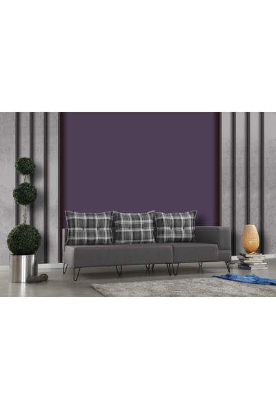 Pasific Home Roha Sol Köşe Koltuk Koyu Gri Köşe Tv Oturma Koltuğu Metal Ayaklı Koltuk Pasific Home Roha Sol Köşe Koltuk Koyu Gri Köşe Tv Oturma Koltuğu Metal Ayaklı Koltuk