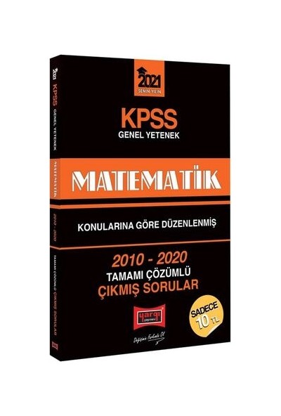 Yargı Yayınları 2021 KPSS Matematik Konularına Göre Düzenlenmiş Tamamı Çözümlü Çıkmış Sorular Yargı Yayınları 2021 KPSS Matematik Konularına Göre Düzenlenmiş Tamamı Çözümlü Çıkmış Sorular
