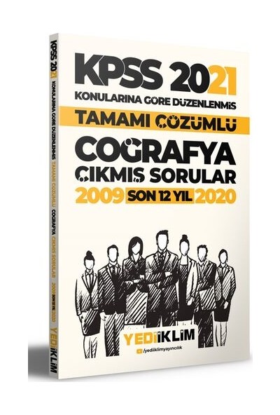 Yediiklim Yayınları 2021 KPSS Genel Kültür Coğrafya Konularına Göre Tamamı Çözümlü Çıkmış Sorular (Son 12 Yıl) Yediiklim Yayınları 2021 KPSS Genel Kültür Coğrafya Konularına Göre Tamamı Çözümlü Çıkmış Sorular (Son 12 Yıl)