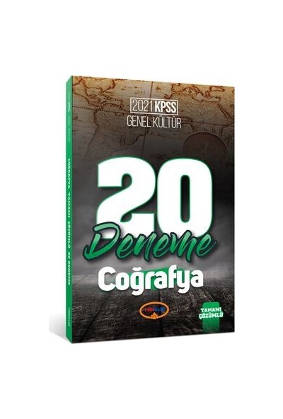 Yediiklim Yayınları KPSS 2021 Genel Kültür Coğrafya Tamamı Çözümlü 20 Deneme Yediiklim Yayınları KPSS 2021 Genel Kültür Coğrafya Tamamı Çözümlü 20 Deneme
