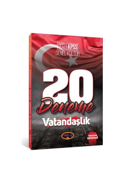 Yediiklim Yayınları KPSS 2021 Genel Kültür Vatandaşlık Tamamı Çözümlü 20 Deneme Yediiklim Yayınları KPSS 2021 Genel Kültür Vatandaşlık Tamamı Çözümlü 20 Deneme