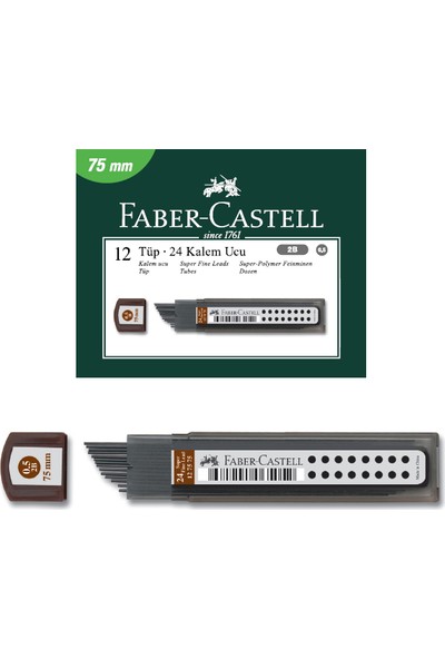 Faber-Castell 0.5 mm Versatil Kalem Ucu 75 mm Uzunluğunda Faber-Castell 0.5 mm Versatil Kalem Ucu 75 mm Uzunluğunda