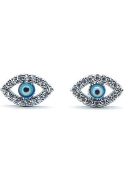 Feans Göz Model Kadın Zirkon Küpe KP139