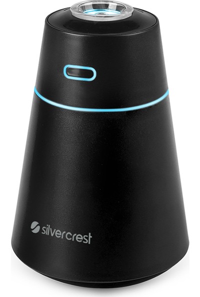Silver Crest Oda Nemlendirici Siyah SC-HN03 2W 200 ml Su Kapasitesi Silver Crest Oda Nemlendirici Siyah SC-HN03 2W 200 ml Su Kapasitesi