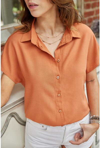 Xhan Kısa Kol Gömlek 0YXK2-43492-16