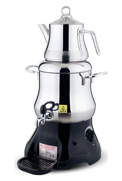 Lines Naz Elektrikli Lüx Çelik Semaver Lines Naz Elektrikli Lüx Çelik Semaver