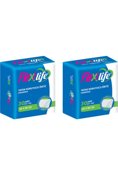 Flexilife Yatak Koruyucu Örtü 60X90 cm 60 Adet