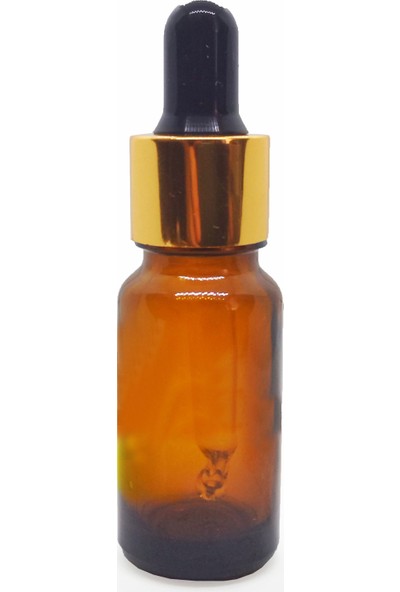 Camcazım 10 cc Cam Damlalıklı Amber Şişe- 25 Adet