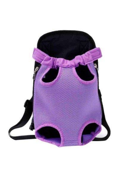 Newoto Kedi - Küçük Irk Köpek İçin Ayaklı Model Ana Kucağı Çanta