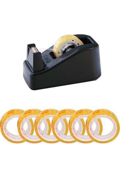 Mas 640 Fiesta Bant Kesici 20 Metre + 6'lı Bant Siyah