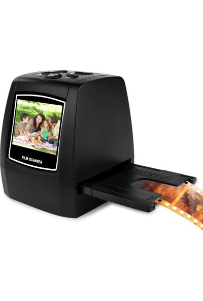 Pyle 22MP Slayt Film Tarayıcı, Hepsi Bir Arada Dijital Tarayıcı