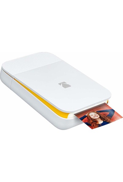 Kodak Smile Anında Dijital Yazıcı-Beyaz/sarı