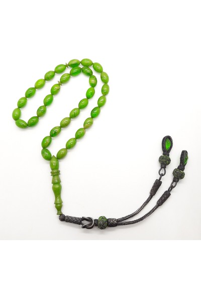 Kehribar Atölyesi 2'li 1000 Ayar Gümüş Püskülle Kombinli Ateş Kehribar Tesbih Kehribar Atölyesi 2'li 1000 Ayar Gümüş Püskülle Kombinli Ateş Kehribar Tesbih