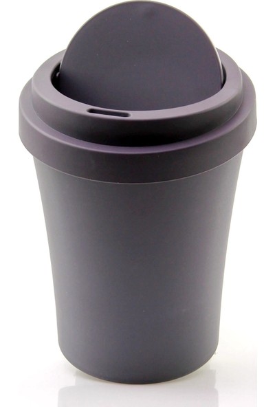 Miazze Plastik Masaüstü Mini Çöp Kovası Kutusu Soft Renkli 2 Lt Miazze Plastik Masaüstü Mini Çöp Kovası Kutusu Soft Renkli 2 Lt