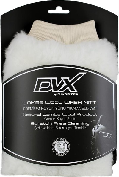 Divortex Dvx Premium Koyun Yünü Yıkama Eldiveni