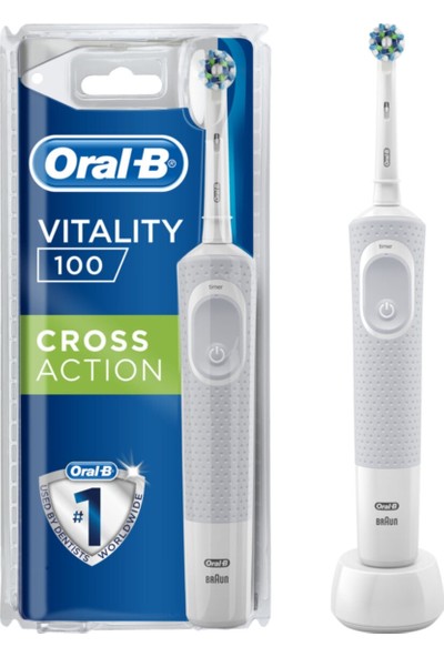 Oral-B Vitality 100 Cross Action Elektrikli Diş Fırçası Oral-B Vitality 100 Cross Action Elektrikli Diş Fırçası