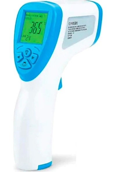 Kangji KY-111 Uzaktan Temassız Kızılötesi Dijital Ateş Ölçer Termometre + 2 adet pil