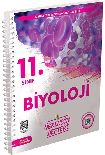 Murat Yayınları Yayınları 11.Sınıf Biyoloji Öğrencim Defteri