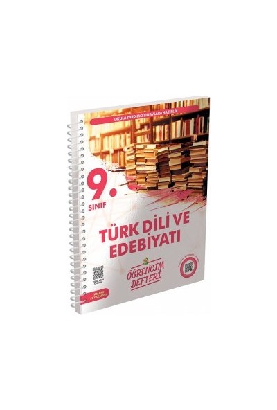 Murat Yayınları Yayınları 9.Sınıf Türk Dili Edebiyatı Öğrencim Defteri