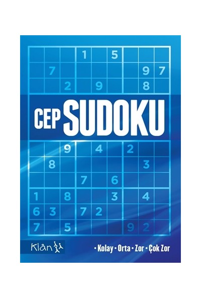 Cep Sudoku (Kolay, Orta, Zor, Çok Zor)-Kolektif