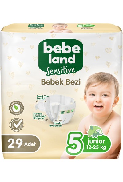 Bebeland Bebek Bezi Junior 29 Adet