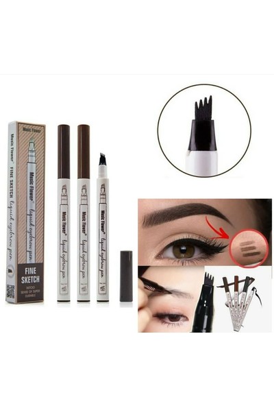 Fine Kalıcı ( Mikroblading ) Kaş Kalemi ( Kahverengi )