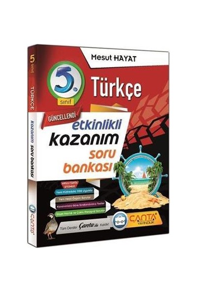 Çanta Yayınları 5. Sınıf Kazanım Türkçe Soru Bankası