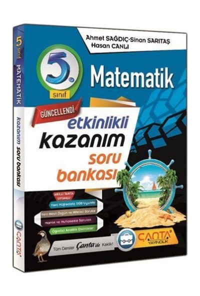 Çanta Yayınları 5. Sınıf Kazanım Matematik Soru Bankası