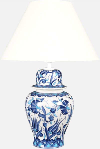 Qdec Bleu Blanc Şah Vazo Abajur Turkuaz Lale Karanfil K.beyaz Qdec Bleu Blanc Şah Vazo Abajur Turkuaz Lale Karanfil K.beyaz