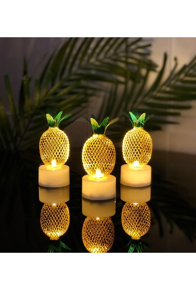 Gift Moda Giftmoda Mini Ananas Gece Lambası 3'lü Gift Moda Giftmoda Mini Ananas Gece Lambası 3'lü