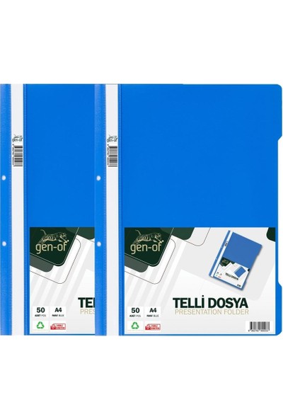 Gen-Of Mavi Telli Dosya 100'lü