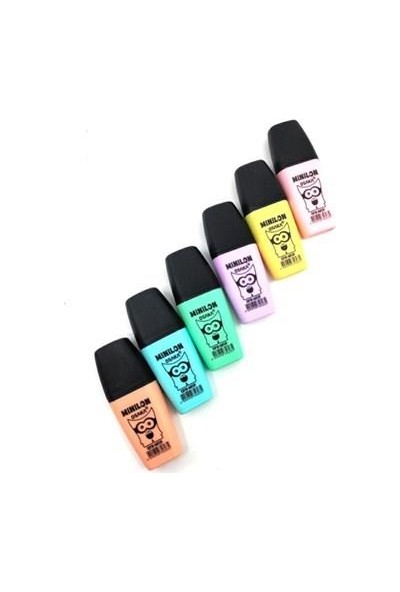 Osaka Mini Fosforlu Pastel Karışık 6 Renk Set Osaka Mini Fosforlu Pastel Karışık 6 Renk Set