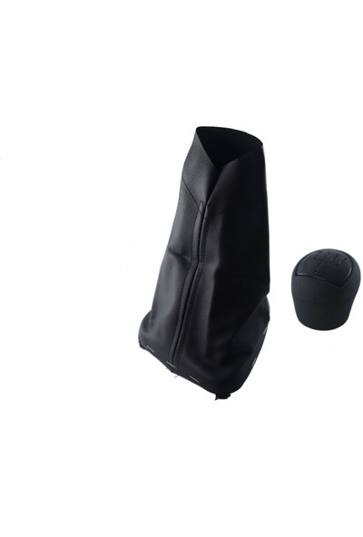 Vts Körük Megane 1 Vites Körüğü ve Vites Topuzu Siyah Topuz