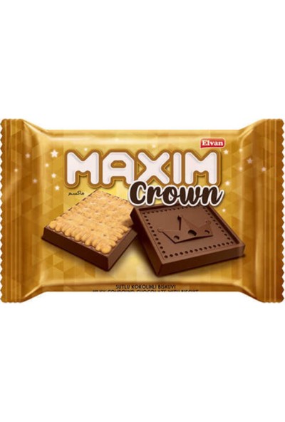 Elvan Maxim Crown Kokolinli Bisküvi 10 gr 24'lü (1 Kutu) Elvan Maxim Crown Kokolinli Bisküvi 10 gr 24'lü (1 Kutu)