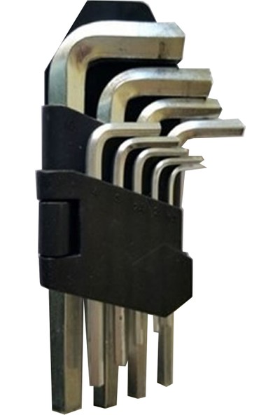 Qtools Allen Anahtar Takım Altı Köşeli 9 Parça Uzun Alyan Qtools Allen Anahtar Takım Altı Köşeli 9 Parça Uzun Alyan