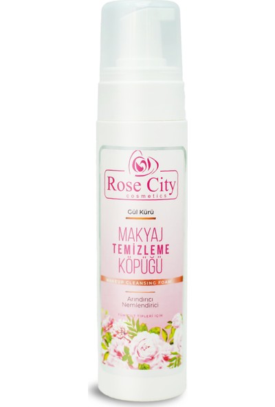 Rose City Gül Makyaj Temizleme Köpüğü 200 ml Rose City Gül Makyaj Temizleme Köpüğü 200 ml