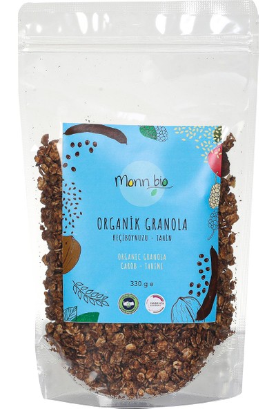 Monn Bio Granola Keçiboynuzu - Tahin 330 gr