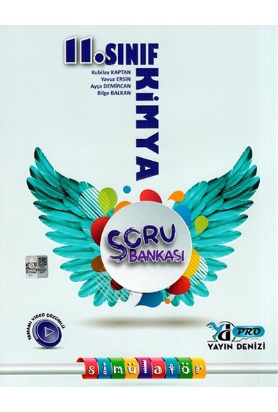 Yayın Denizi 11. Sınıf Kimya Pro Soru Bankası - Kubilay Kaptan Yayın Denizi 11. Sınıf Kimya Pro Soru Bankası - Kubilay Kaptan