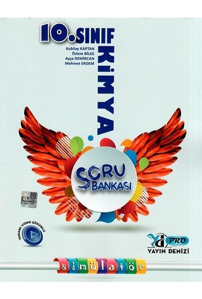 Yayın Denizi 10. Sınıf Kimya Pro Soru Bankası - Kubilay Kaptan Yayın Denizi 10. Sınıf Kimya Pro Soru Bankası - Kubilay Kaptan