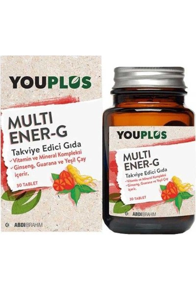 Youplus Multi Ener-G Multivitamin 30 Tablet Youplus Multi Ener-G Multivitamin 30 Tablet