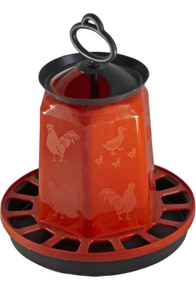 Mutlu Tavukçuluk Tavuk Civciv Bıldırcın Güvercin Askılı Yemlik 1,5 kg