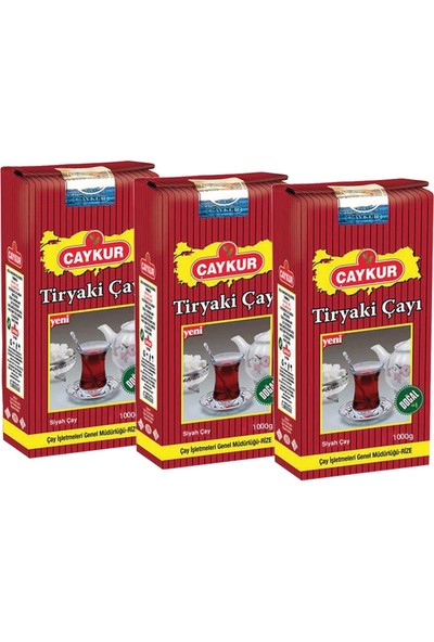 Caykur Tıryakı 1000 gr x 3