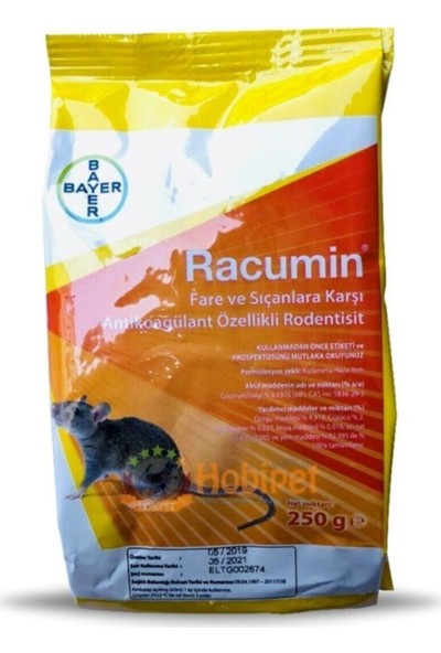 Bayer Racumin Fare Zehiri 250 gr Bayer Racumin Fare Zehiri 250 gr