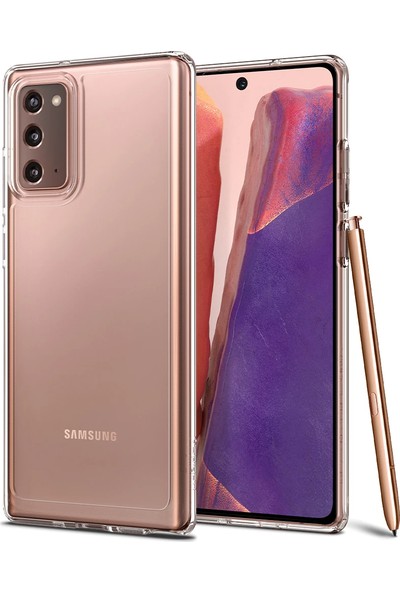 Spigen Samsung Galaxy Note 20 Kılıf Ultra Hybrid Crystal Clear - ACS01419 Spigen Samsung Galaxy Note 20 Kılıf Ultra Hybrid Crystal Clear - ACS01419