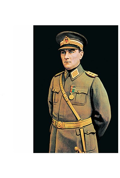 Bilgi Bayrak Atatürk Posteri 150 x 225 cm