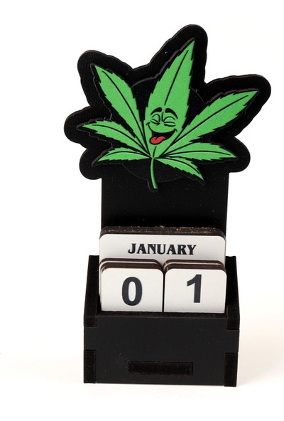 Attach Gülen Yaprak Özel Tasarım Masa Takvimi Attach Gülen Yaprak Özel Tasarım Masa Takvimi