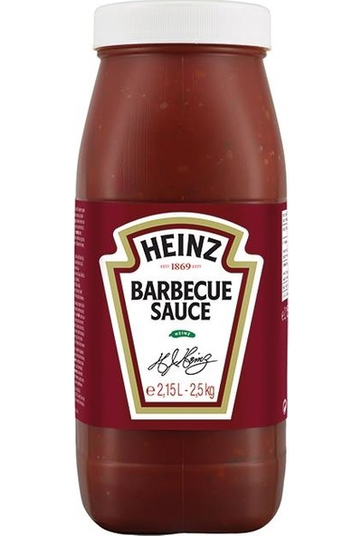 Heinz Barbekü Sos Sauce 2,5 kg