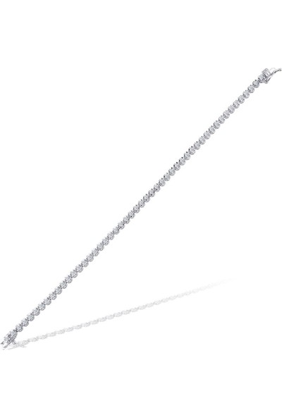 Sembol Gold 1.60 Ct. Pırlanta Suyolu Bileklik